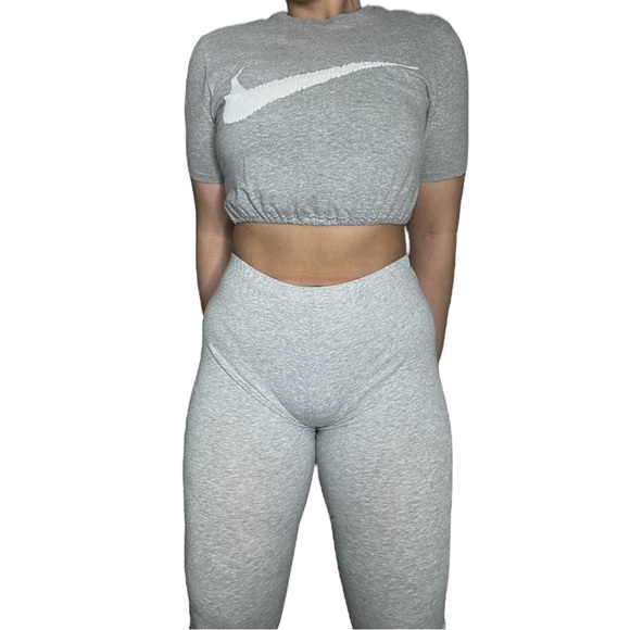 Nike | Tops | Nike Reworked Crop Top | Poshmark